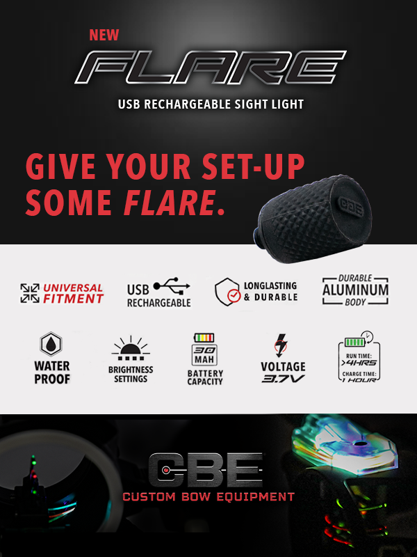 Flare rechargeable sight light – custombowequipment