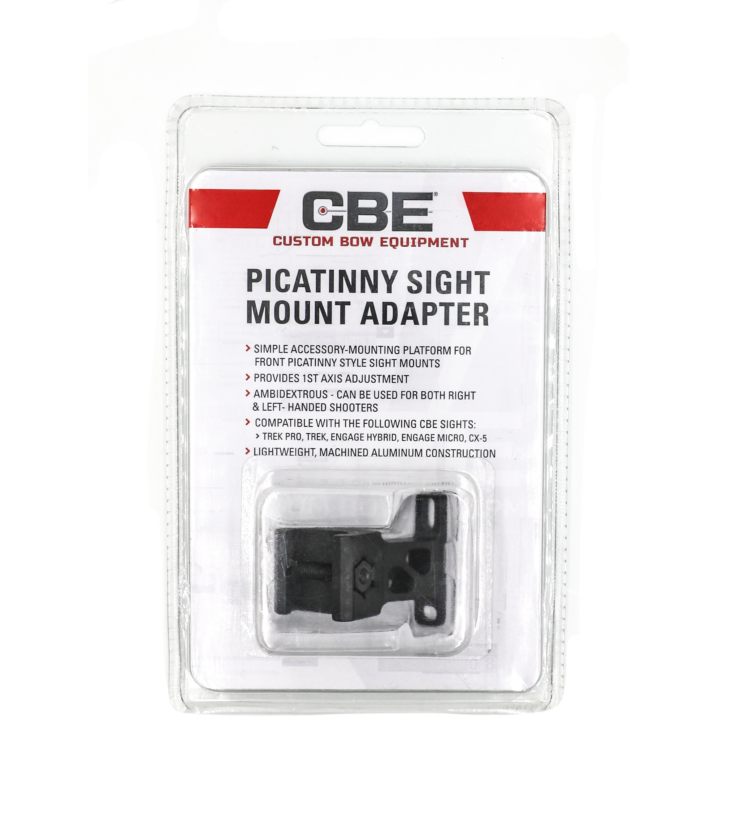 CBE Picatinny Sight Mount Adapter – custombowequipment